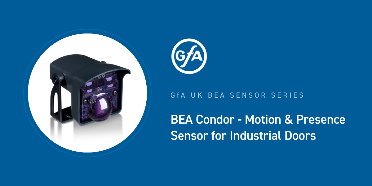 BEA Condor Sensors combine motion-detecting radar with presence-detecting active infrared technology